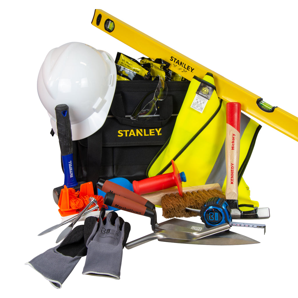 Bricklaying tool set store