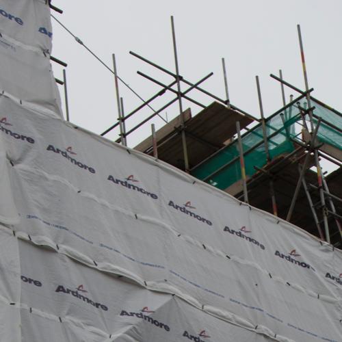 Printed Scaffold Sheeting | Safe Site Work