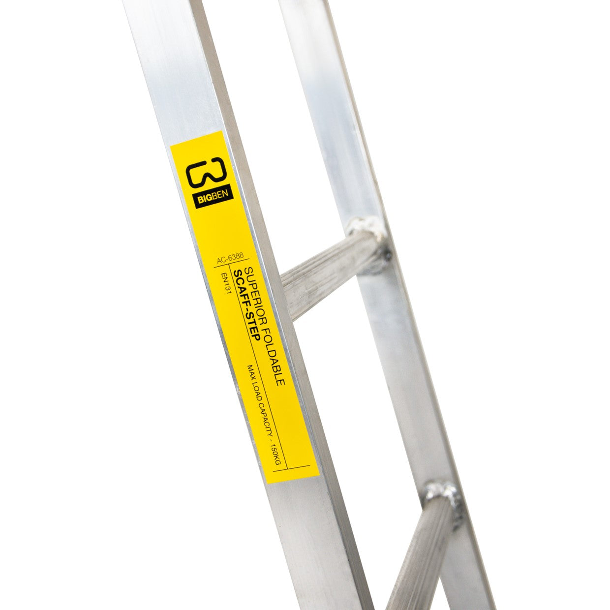 BIGBEN Superior Scaffolders Step with Long Ladder & Anti-slip Platform ...