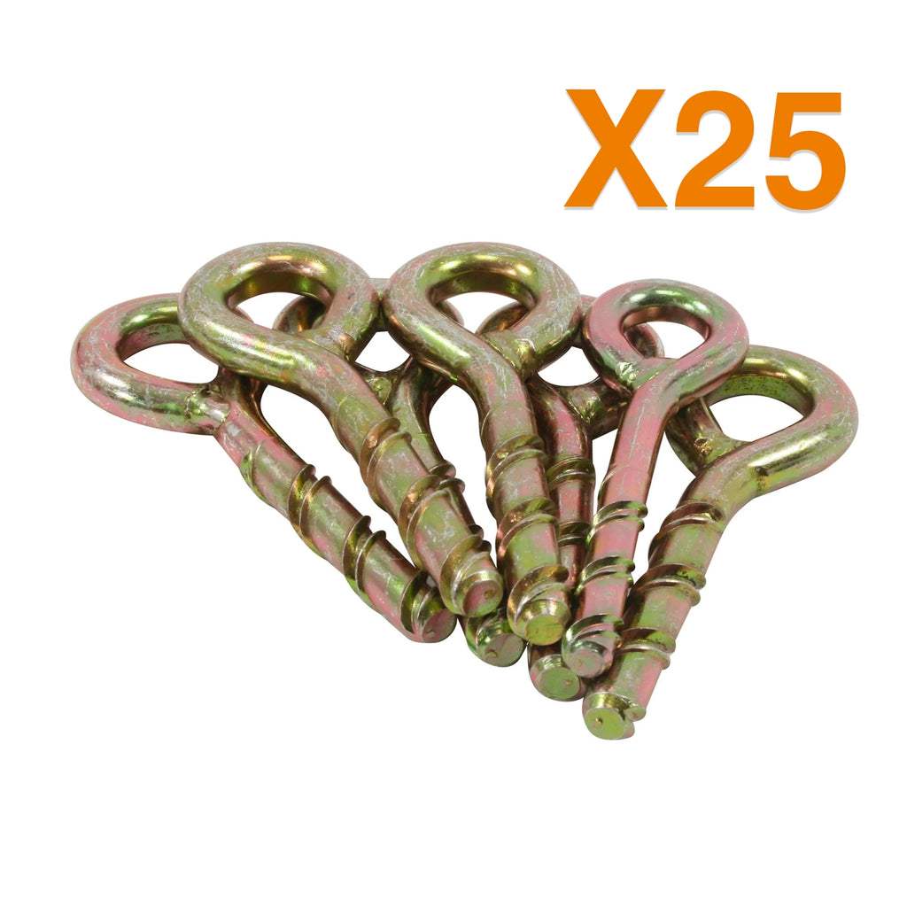 25x Excalibur Eye Screwbolt - 12mm x 75mm - Scaffolding Fittings