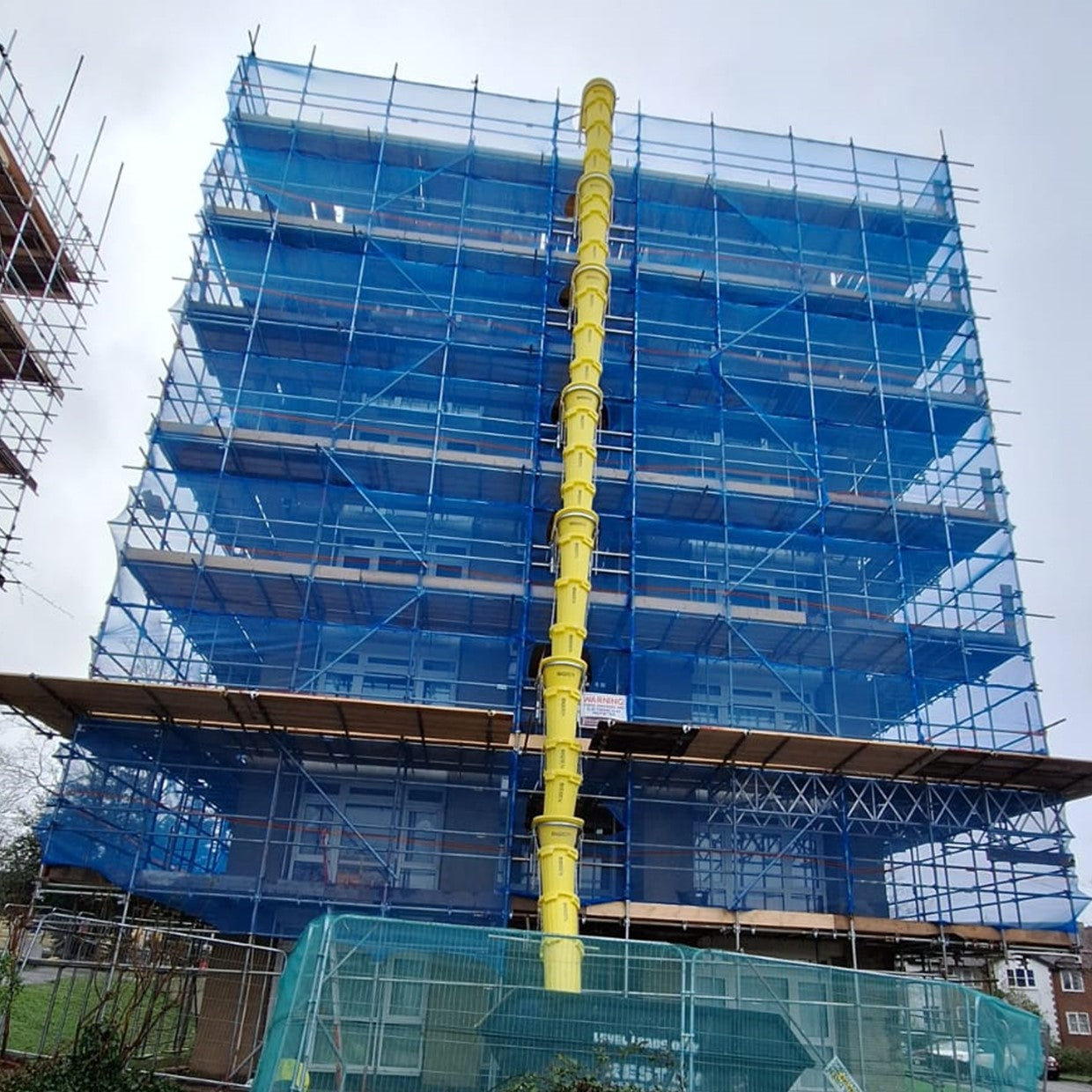 20” Rubble Chute Side Entry - Extra Strong, Premium Rubbish Chute for ...