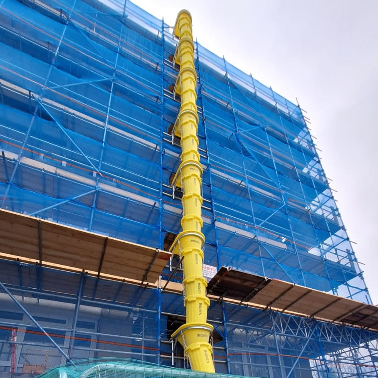 20” Rubble Chute Kit - Extra Strong, Premium Rubbish Chute for ...