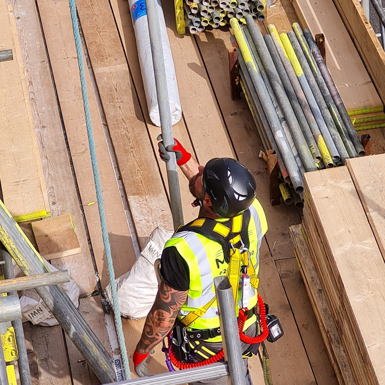 BIGBEN® UltraLite Vented Height Safety Helmet, Lightweight Comfortable ...