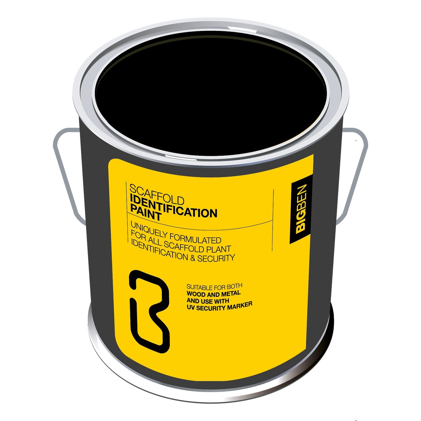 BIGBEN® Scaffold Quick Dry Paint for Security Identification - 5L