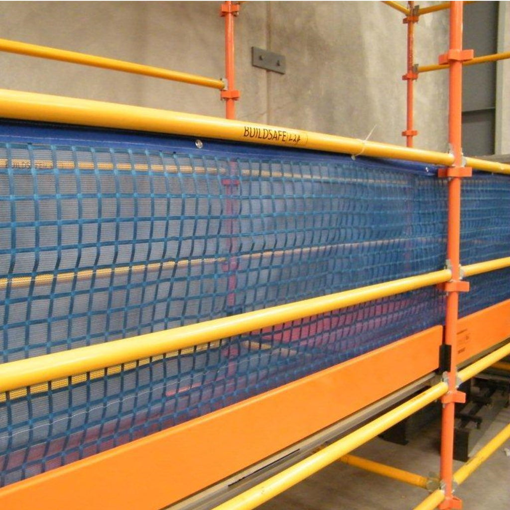BIGBEN® Superclad® Brick Mesh, Fire Retardant, Blue