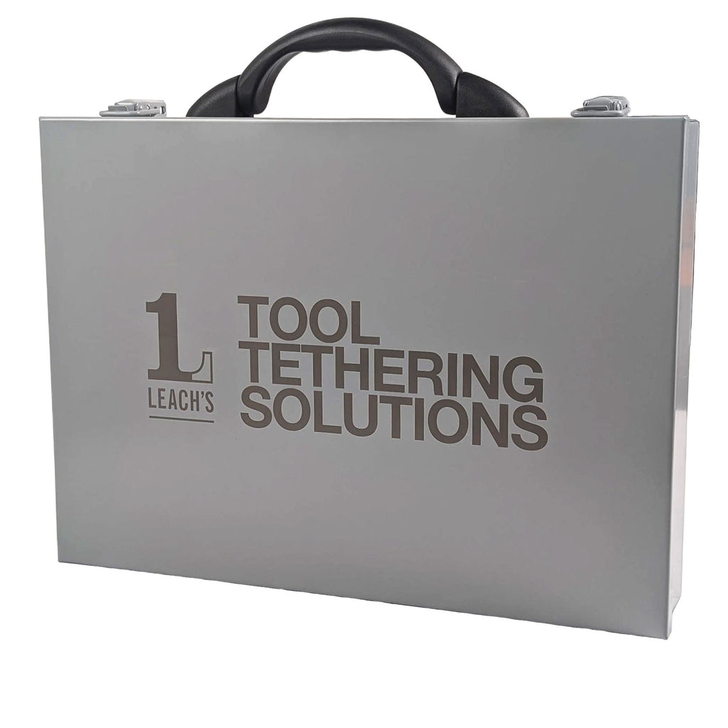Leach’s Tool Tethering Solutions Kit in Heavy Duty Metal Case