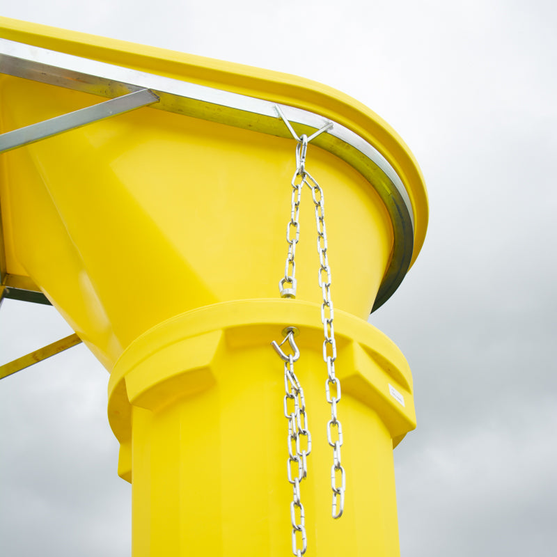 20” Rubble Chute Top Hopper - Extra Strong, Premium Rubbish Chute for ...