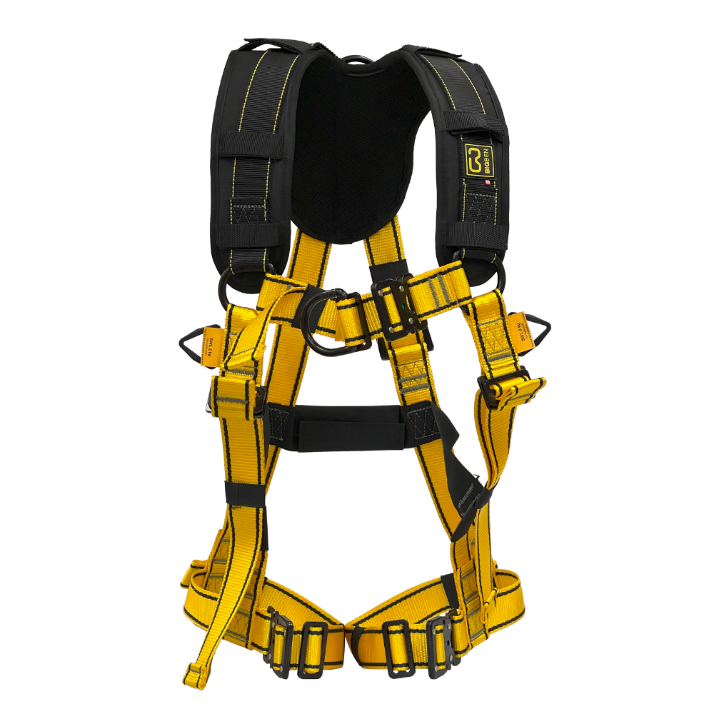 BIGBEN® Deluxe Comfort Plus Padded 2 point Fall Arrest HA Harness with