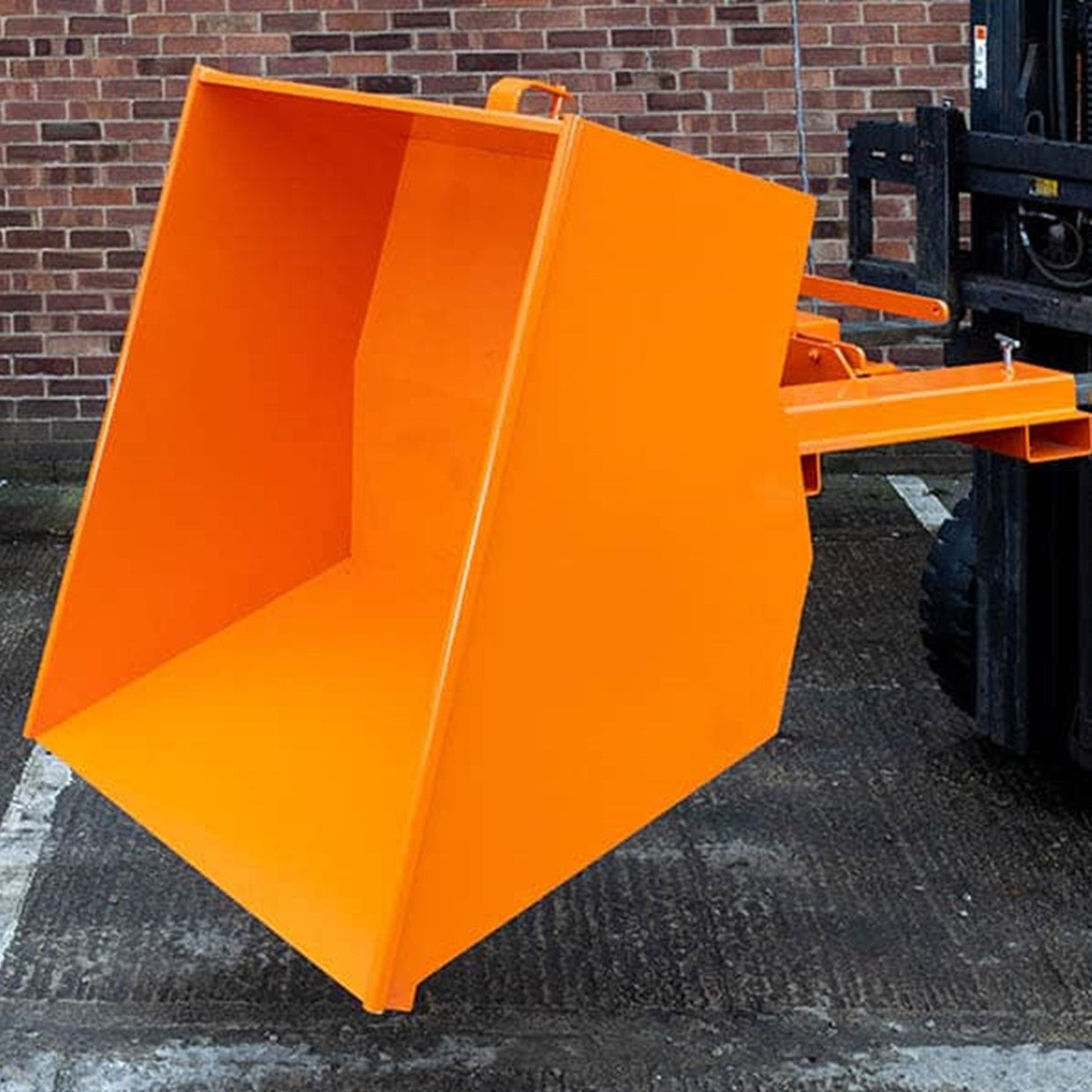 Low Level Fork Mounted Skip