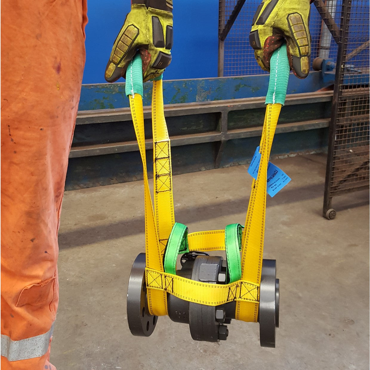 Fast & Safe Manual Handling Device/Strap, Choke Valve