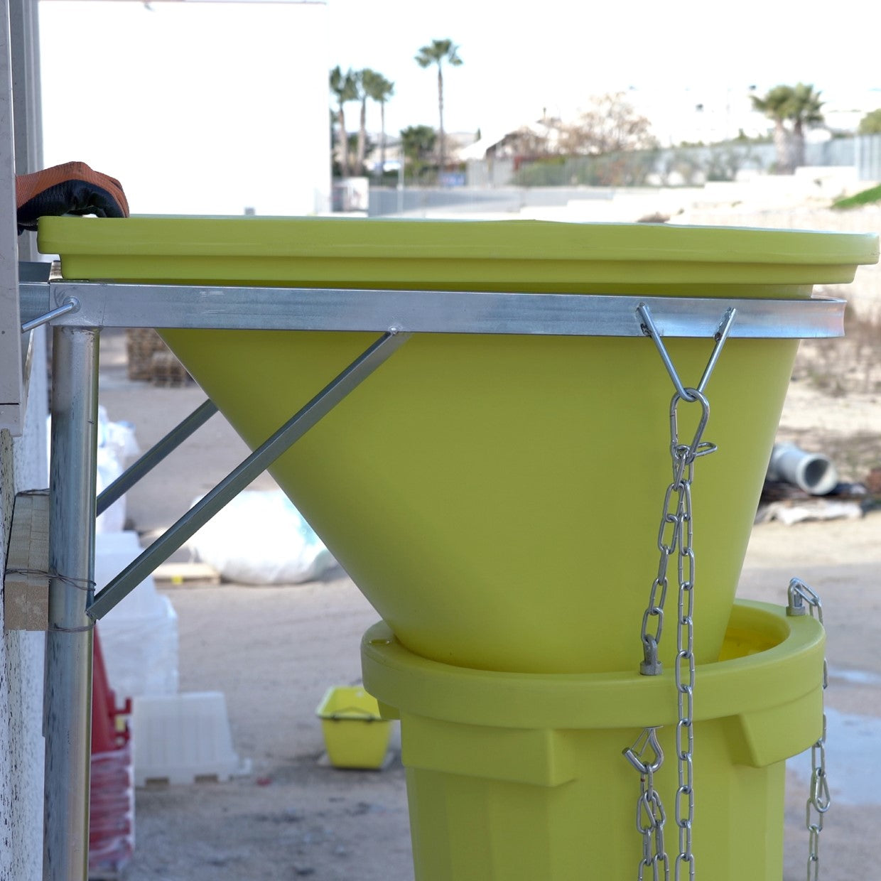 20” Rubble Chute Top Hopper - Extra Strong, Premium Rubbish Chute for ...