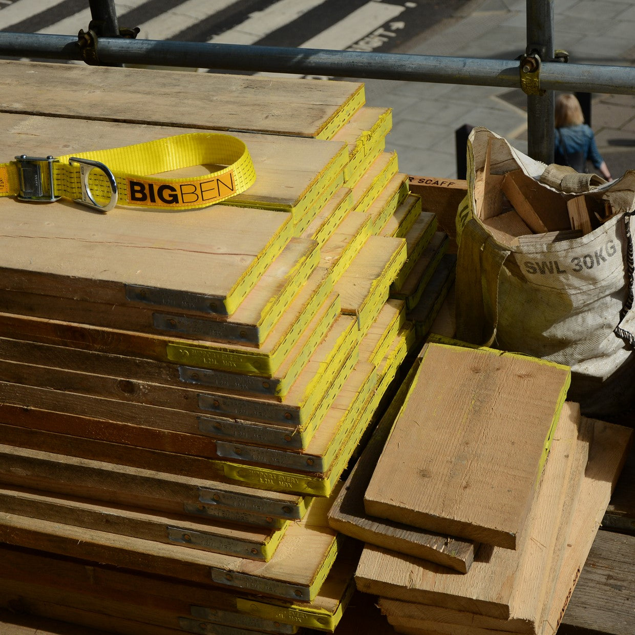 BIGBEN® 1" Scaffold Board End Bands - 250 Pack