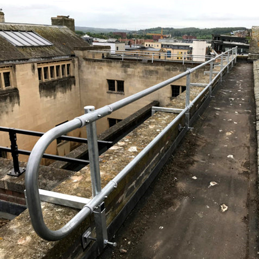 Parapet Guardrail System