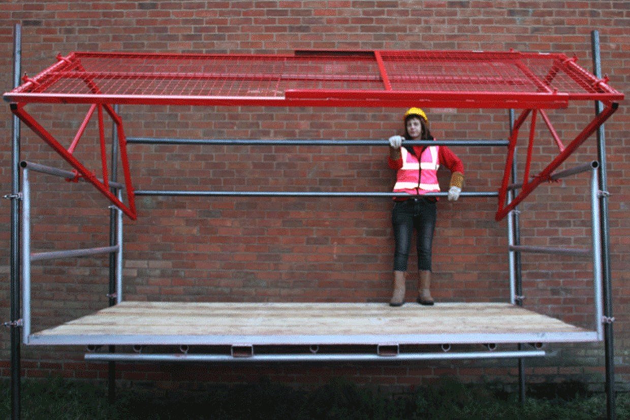 Adjustable Loading Bay Gate with Side Arms Only - 2.4m - 4m