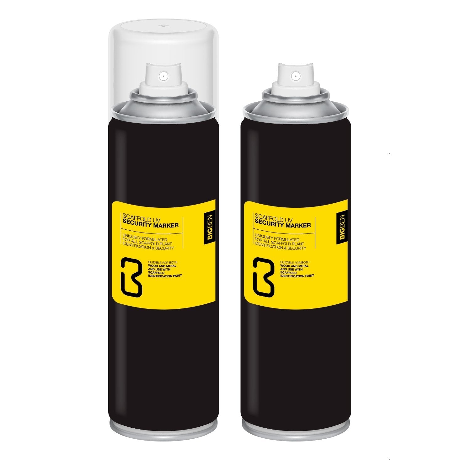 BIGBEN® UV Marker Spray for Scaffolding, Ladders & Boards - 400ml