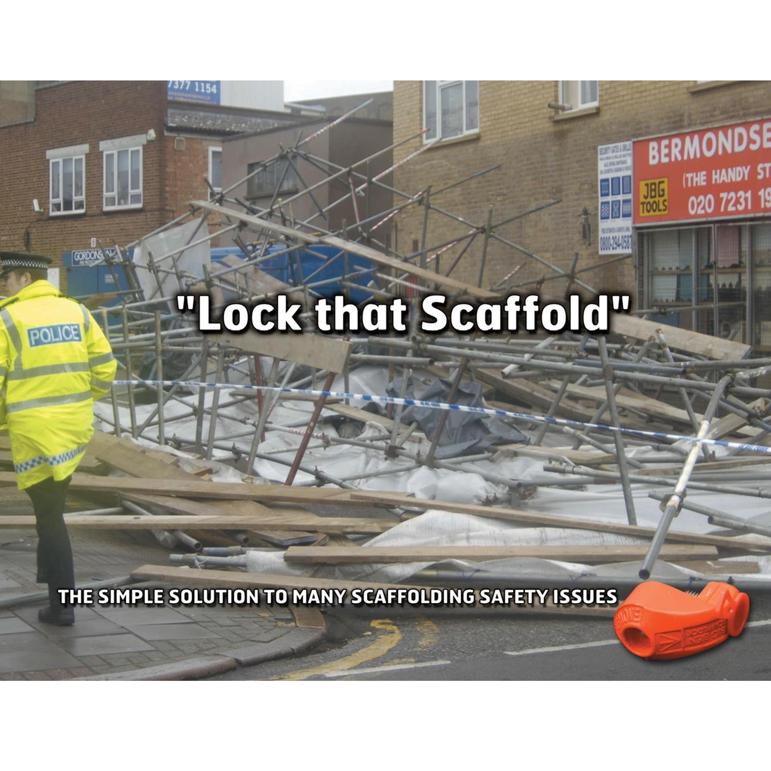 BIGBEN® ScaffLock and Key for Securing Scaffolding - 5 Pack