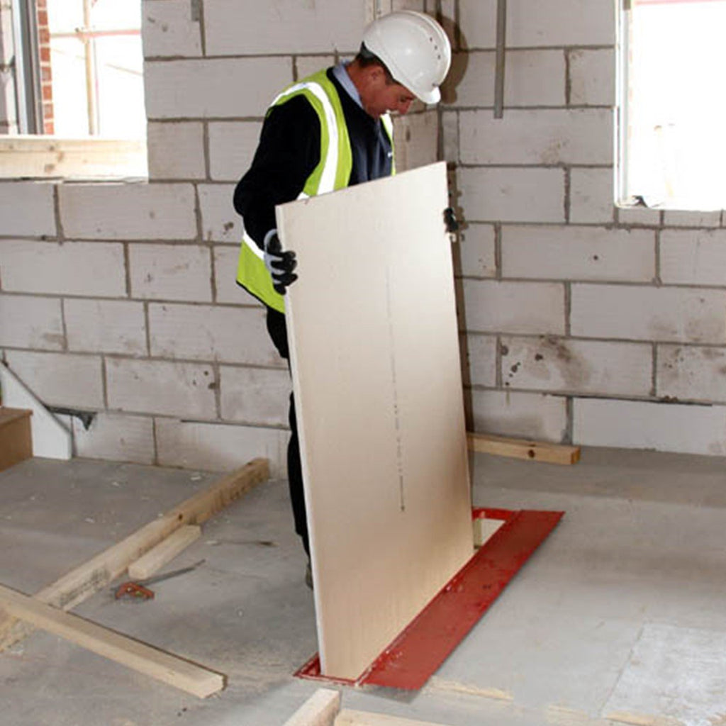 Plasterboard Letterbox Safety Hatch for Builder's & Construction Sites