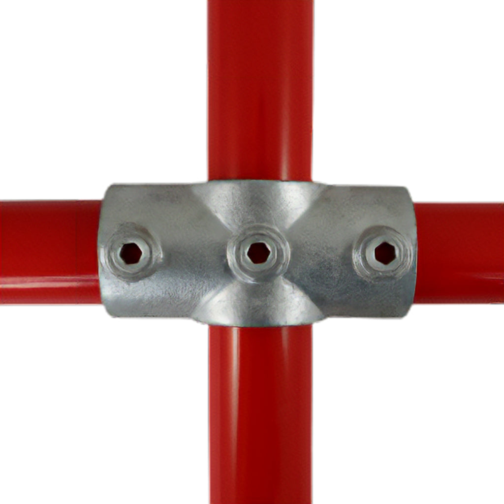 TuffClamp Two Socket Cross - 48.3mm - Scaffold Tube Clamps