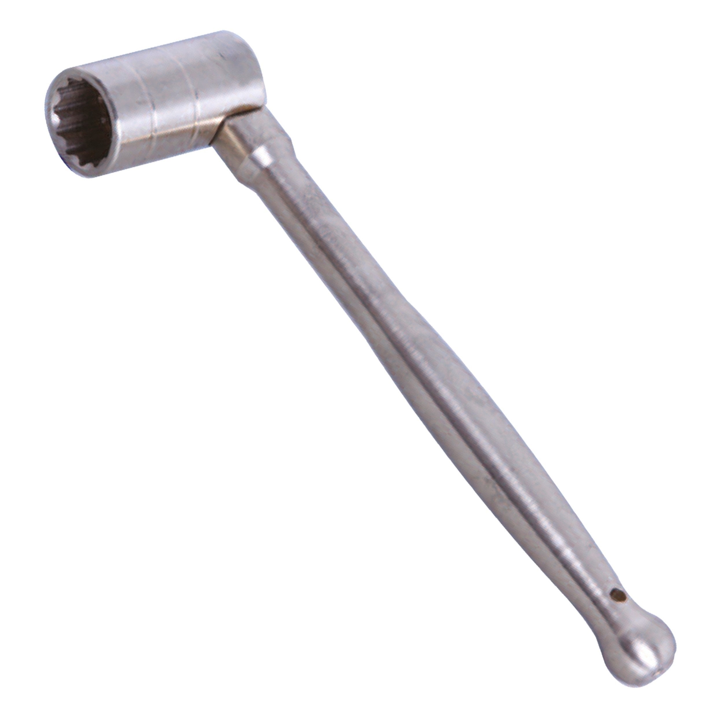 Spark Resistant 7/16" Spanner with Bi-Hex Scoket and Tether Hole
