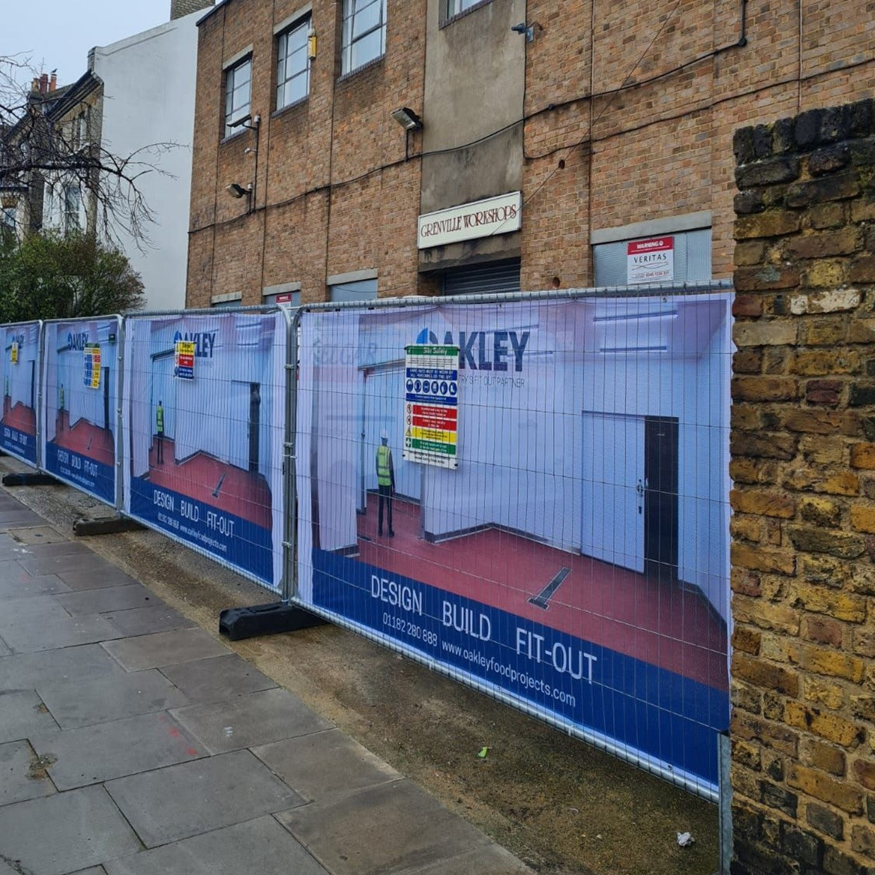 Printed Heras Fence Covers (Airmesh) | Show Off Your Brand