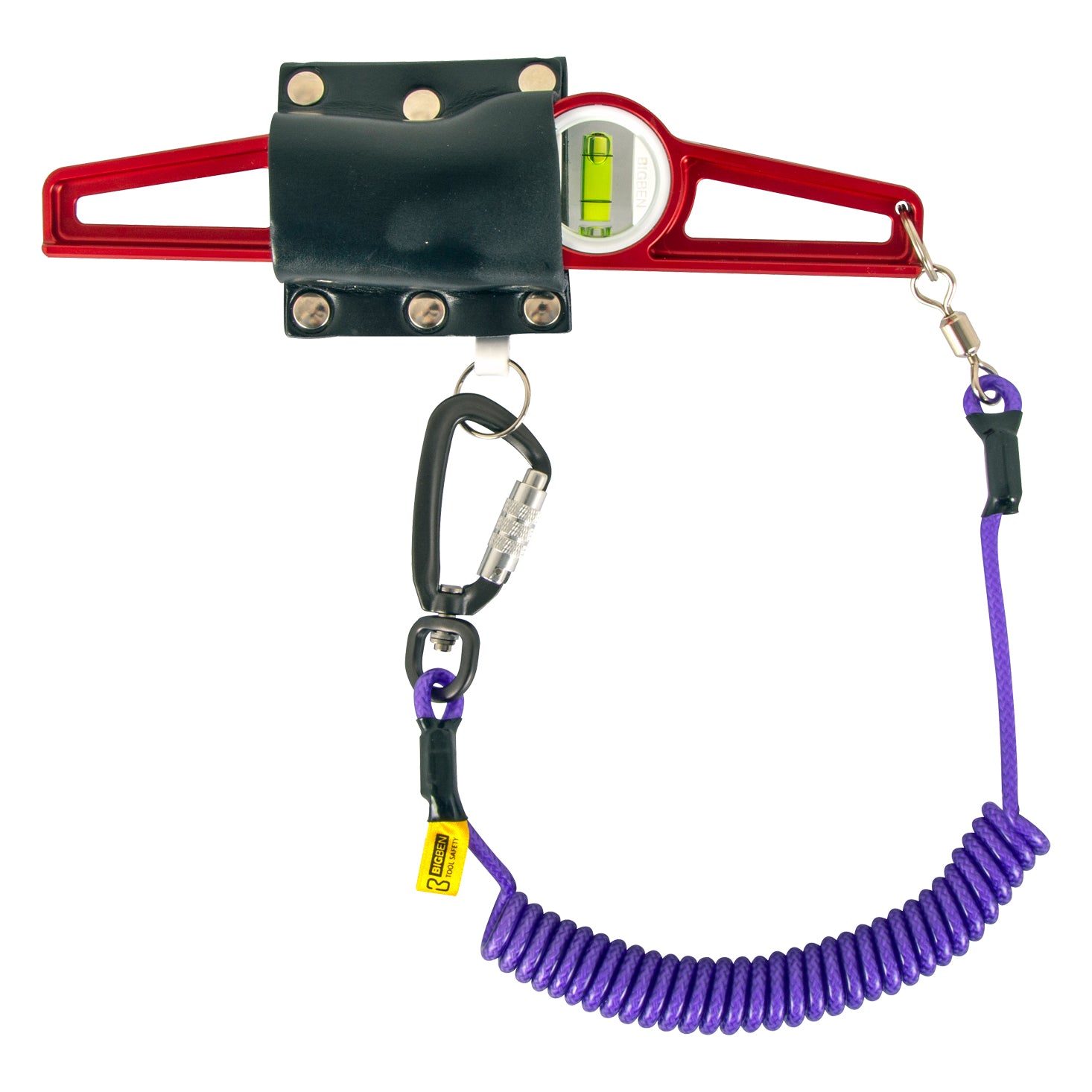 BIGBEN® Horizontal Spirit Level Holder with Anchor Point - Heavy-Duty ...