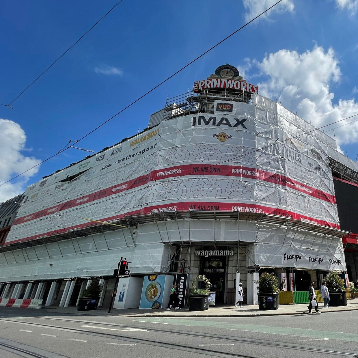 Custom Printed Scaffold Sheeting