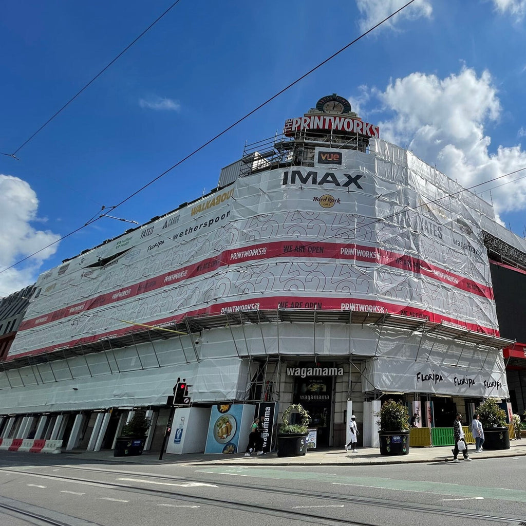 Custom Printed Scaffold Sheeting