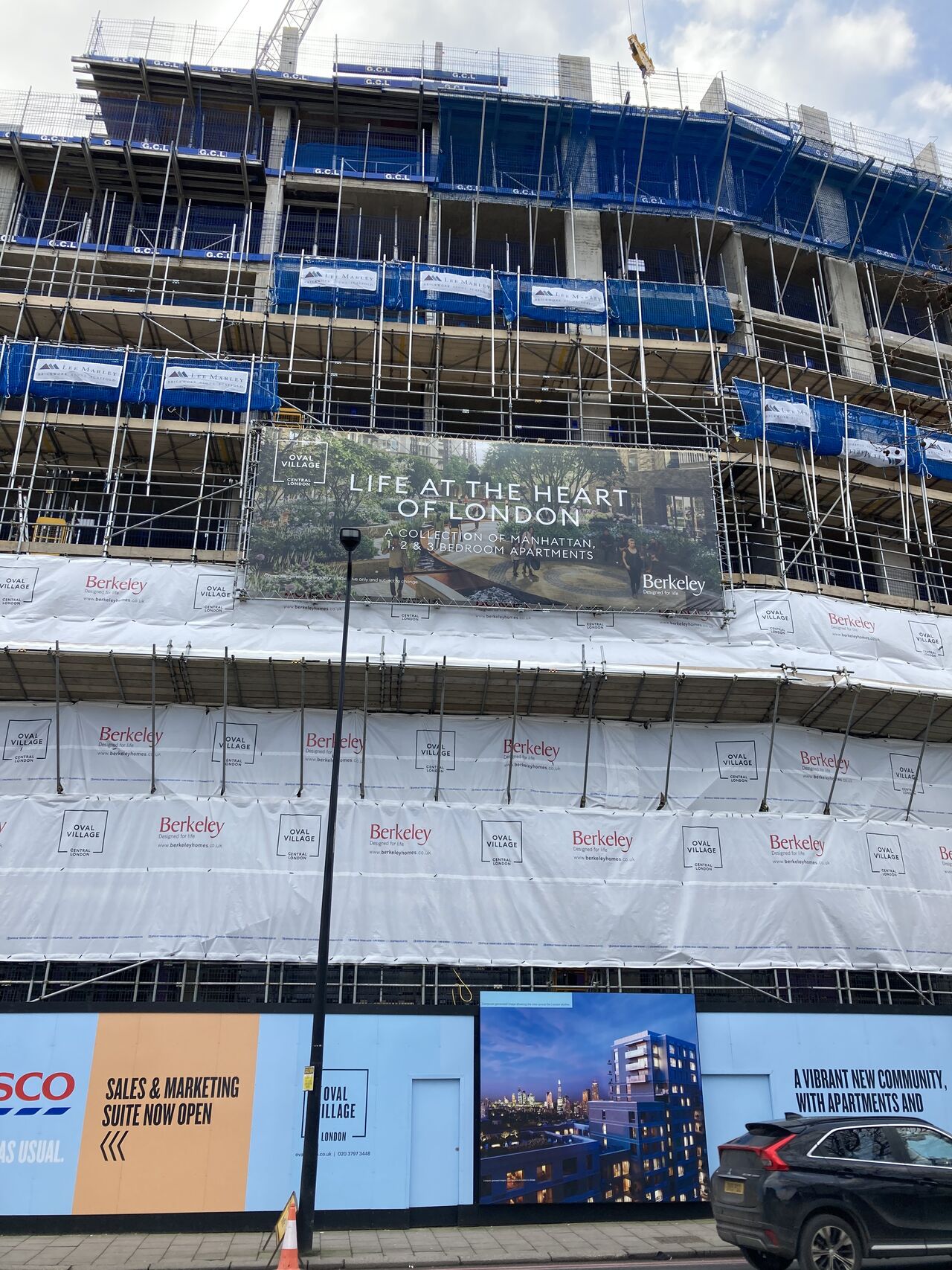 Custom Printed Scaffold Sheeting