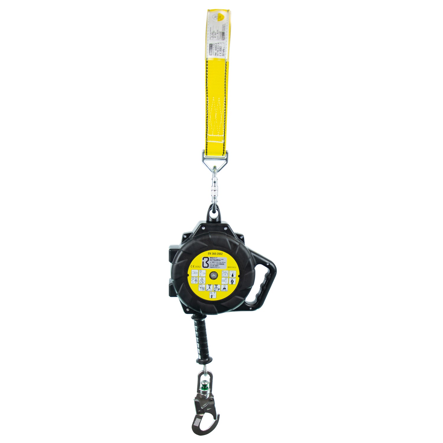 BIGBEN® Fall Arrest Block with Girder Sling & Carabina - 15m