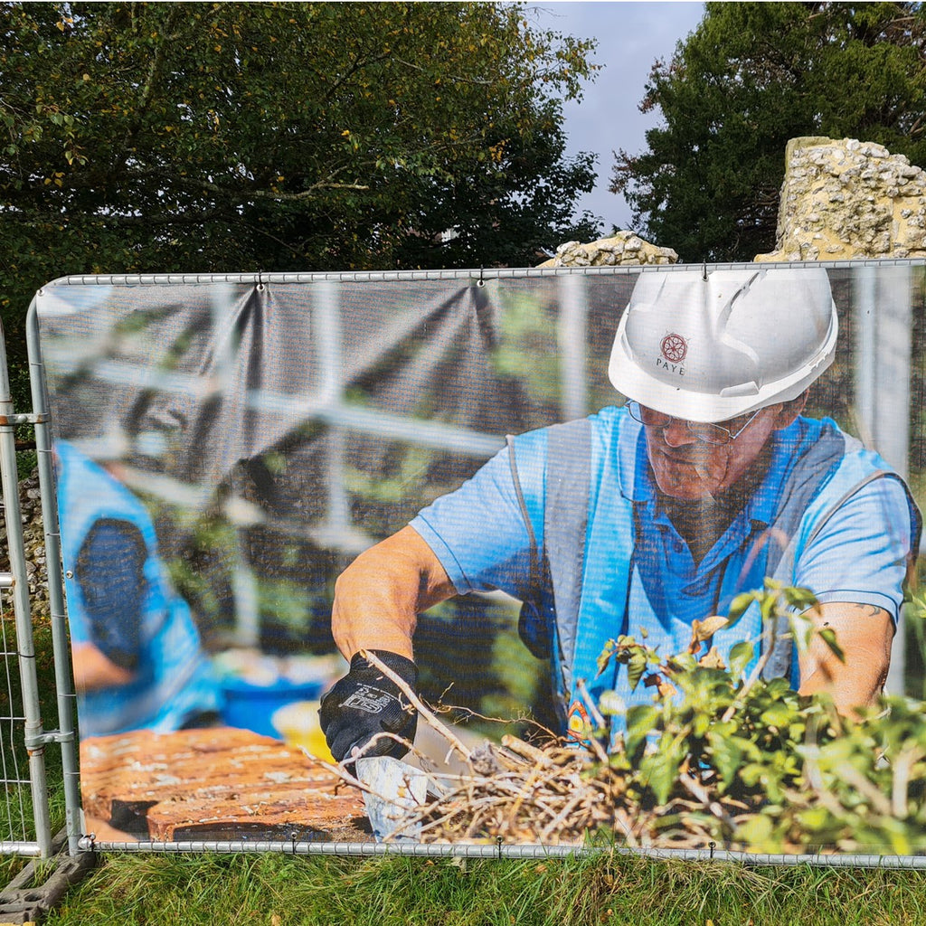 Printed Heras Fence Covers (PVC Mesh) | Show Off Your Brand