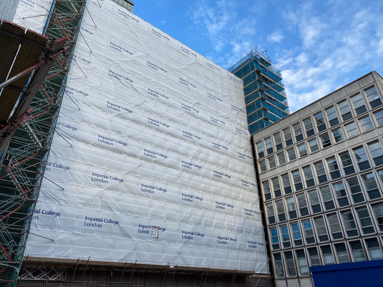 Custom Printed Scaffold Sheeting