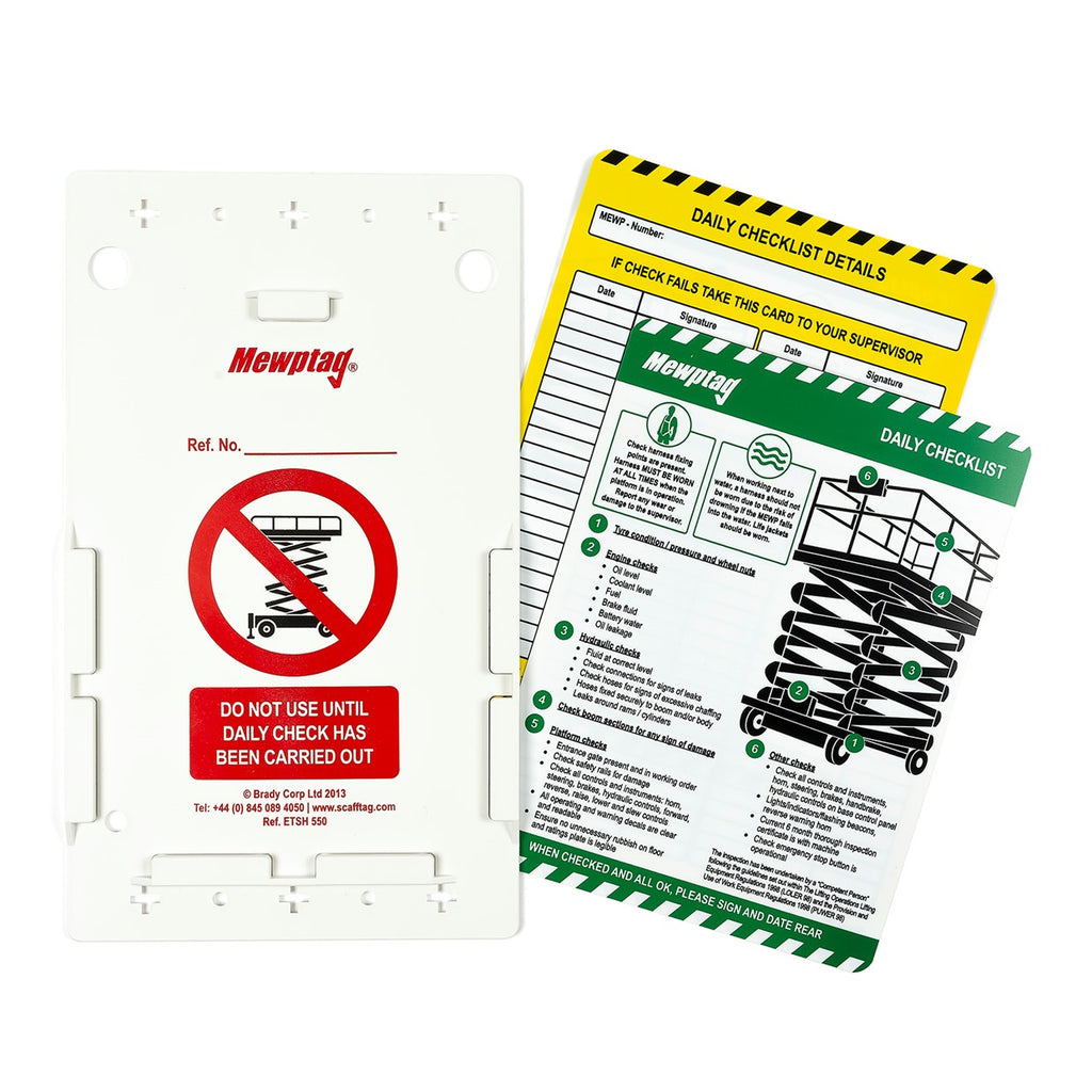 MEWP Tag Kit