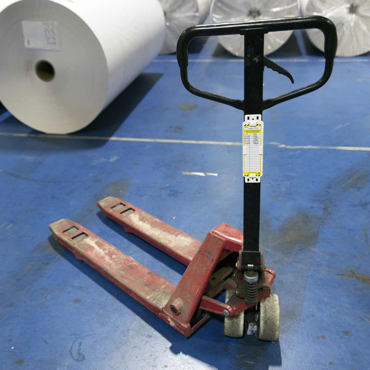 Pallet Truck Tag Insert - Pack 10
