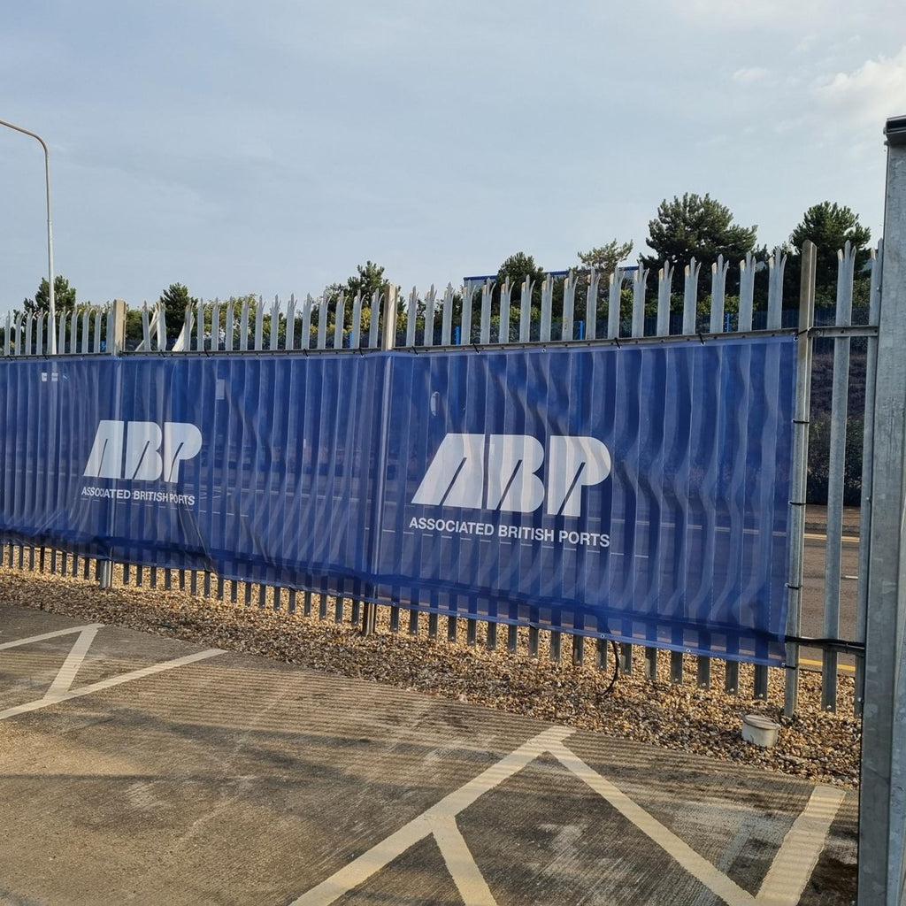 Printed Heras Fence Scrim (PVC Mesh) | Show Off Your Brand