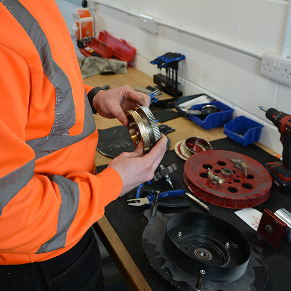 Inspection, Servicing and Re-certification for Pulleys (including Secu