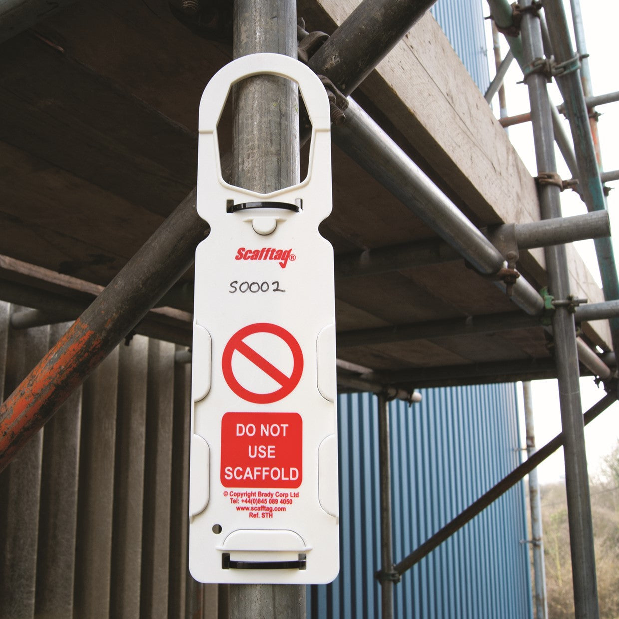 ScaffTag - 1 Holder, 2 Inserts