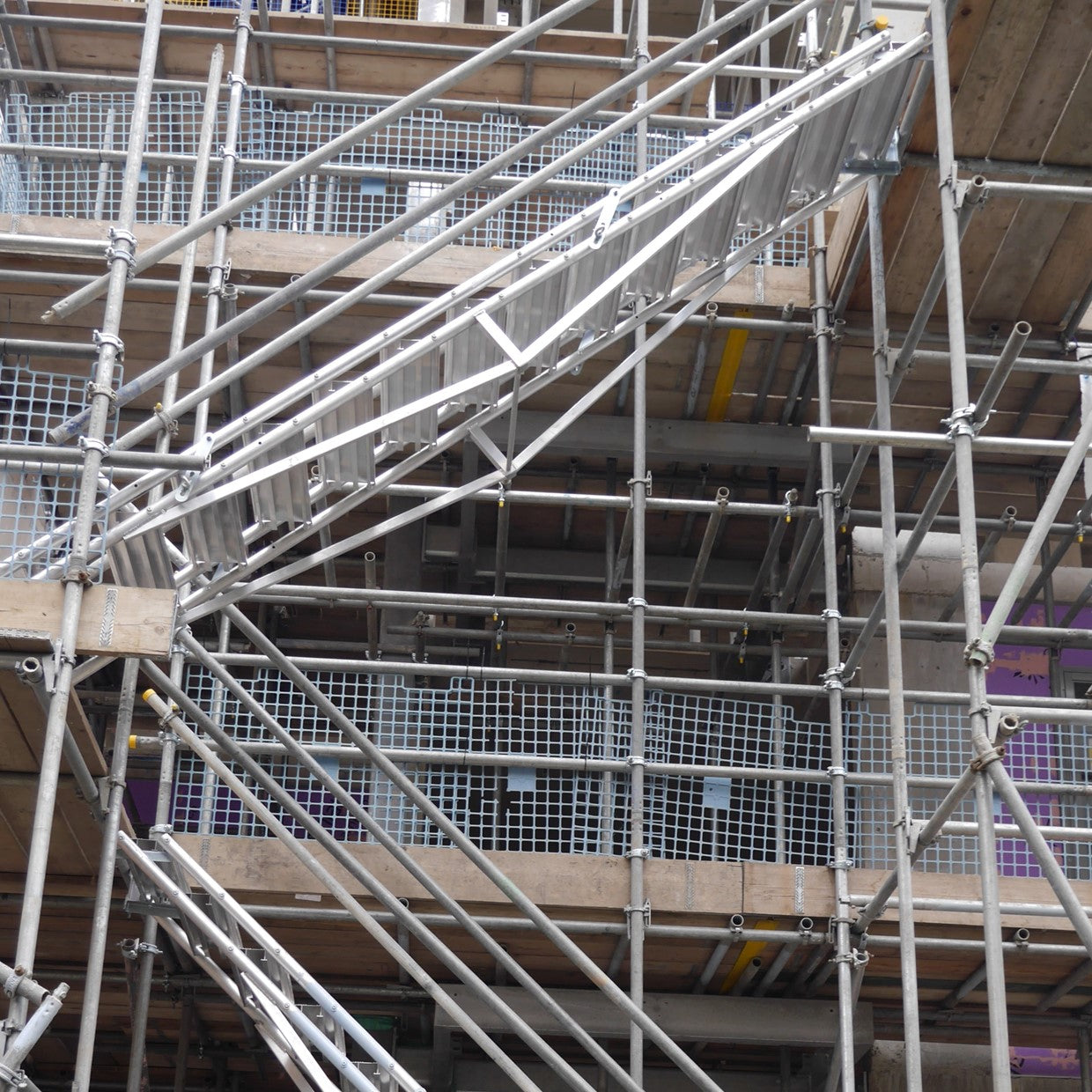 Universal Adjustable Scaffold Stair