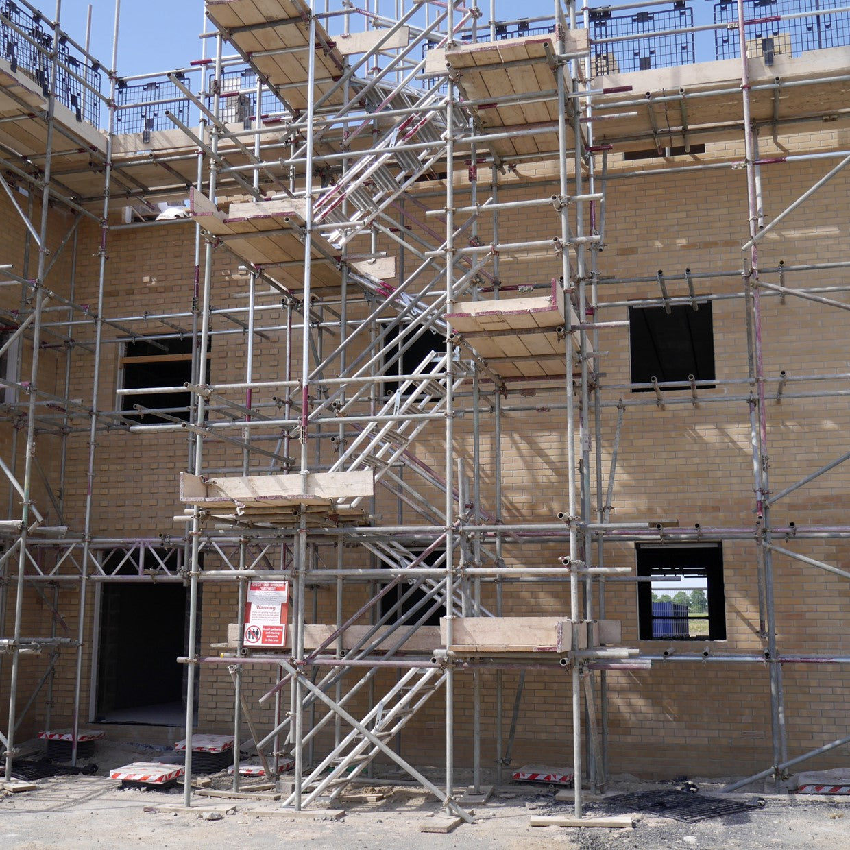 Universal Adjustable Scaffold Stair