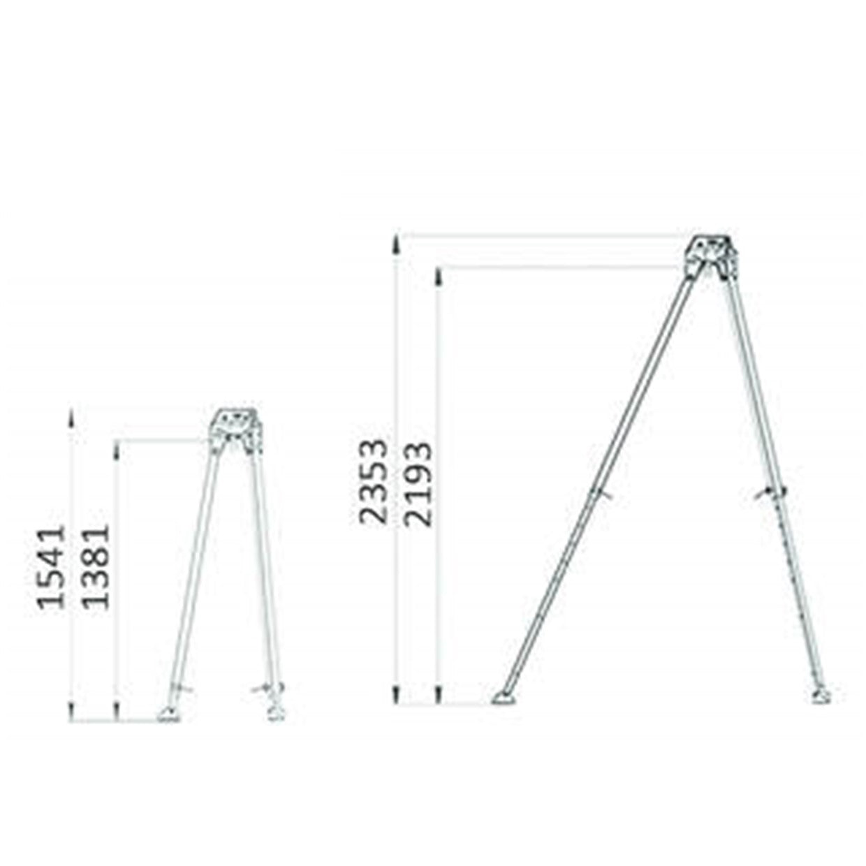 Rescue Tripod Kit comes with 30m Personnel & Load Winch and Fall Arrest ...