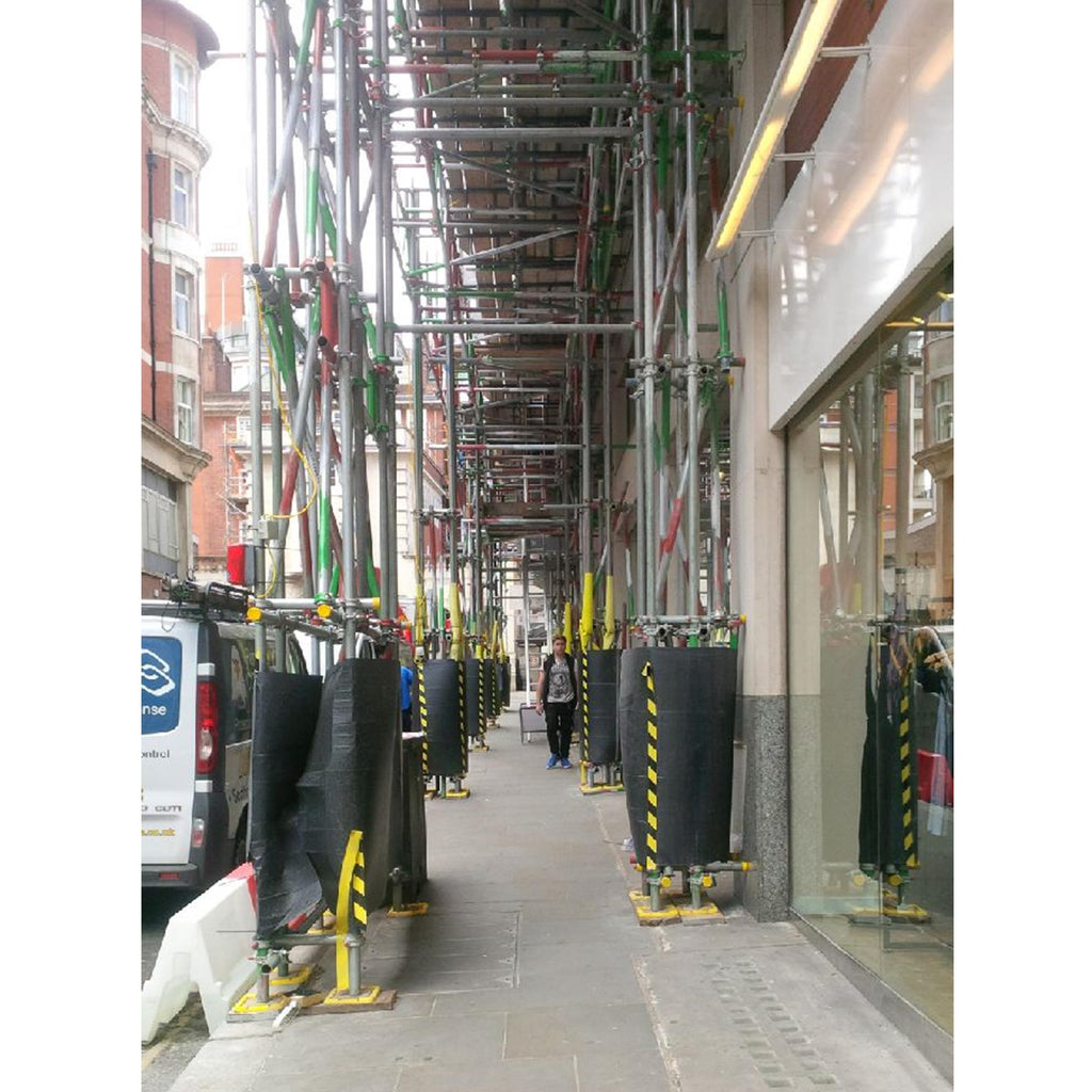 50x Fire Retardant 2mm Black Correx Sheets 250gsm LPS1207