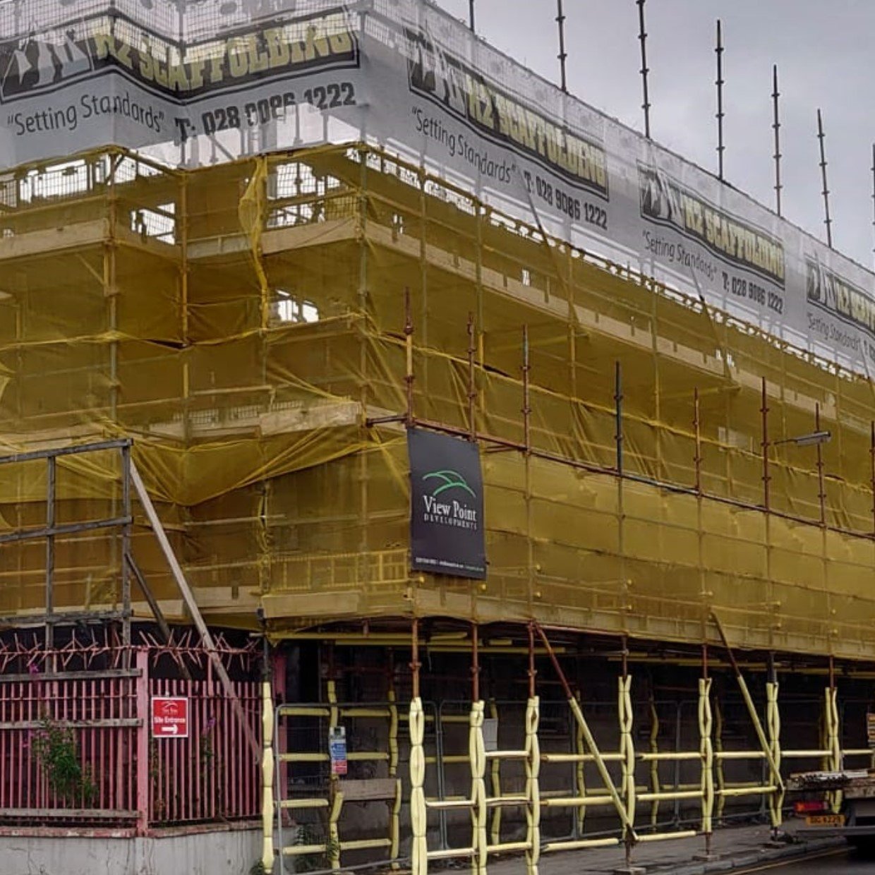 Printed Debris Netting | Show Off Your Brand