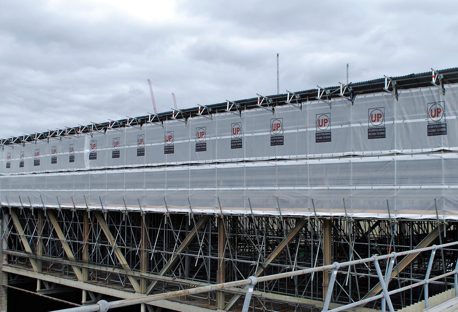 Custom Printed Scaffold Sheeting