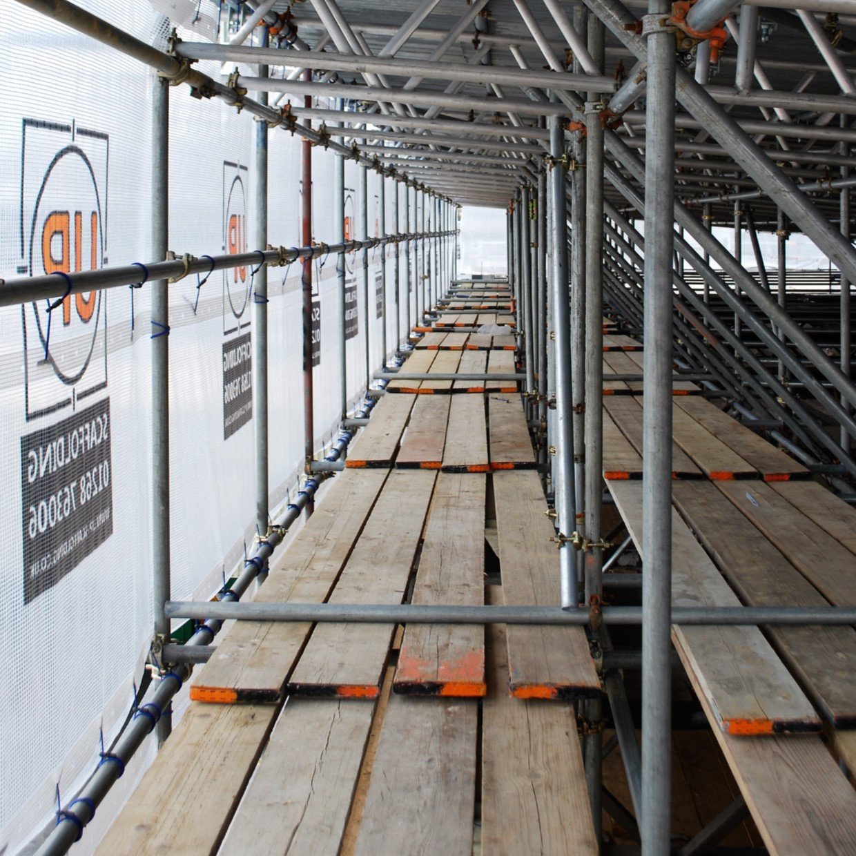Custom Printed Scaffold Sheeting