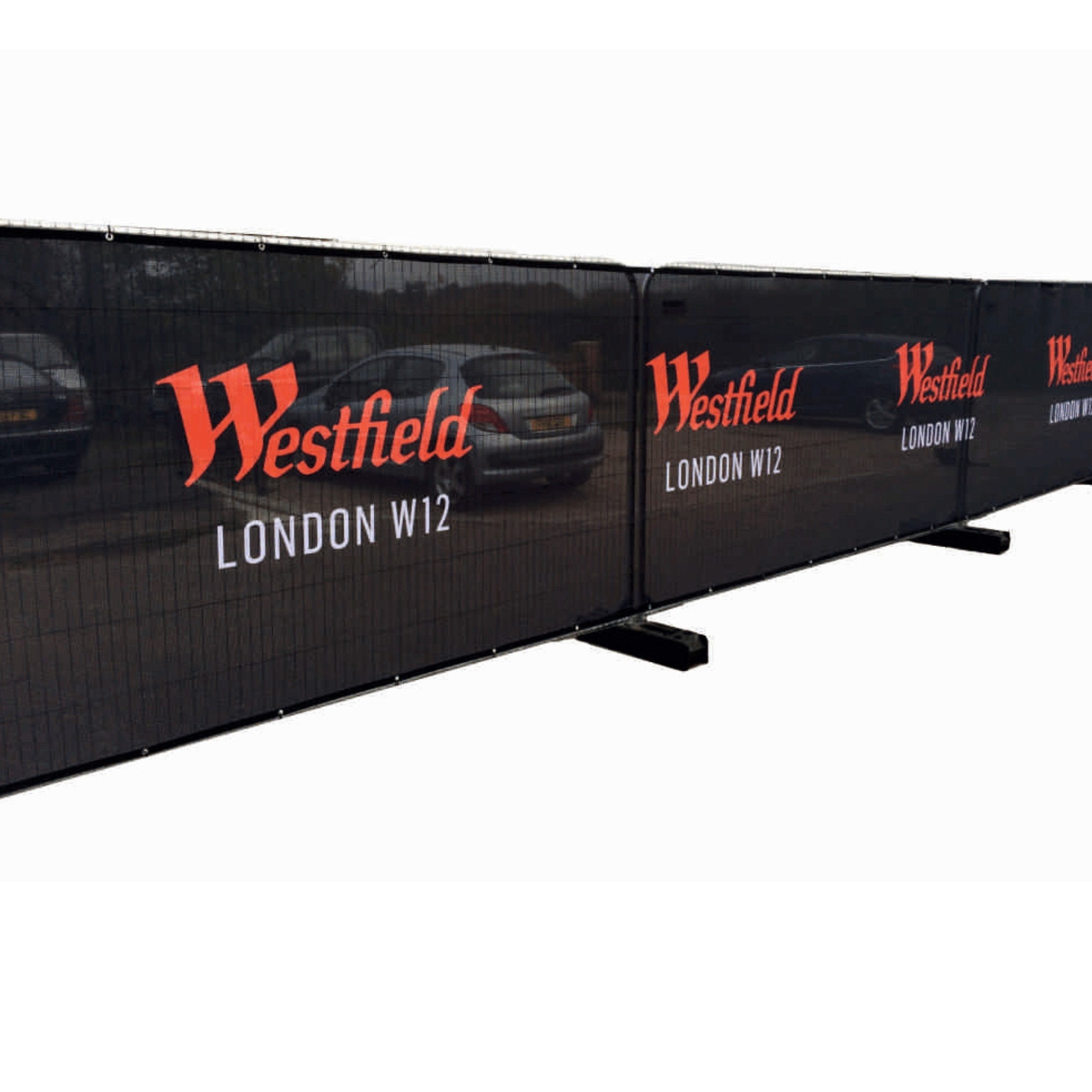 Printed Heras Fence Scrim (PVC Mesh) | Show Off Your Brand