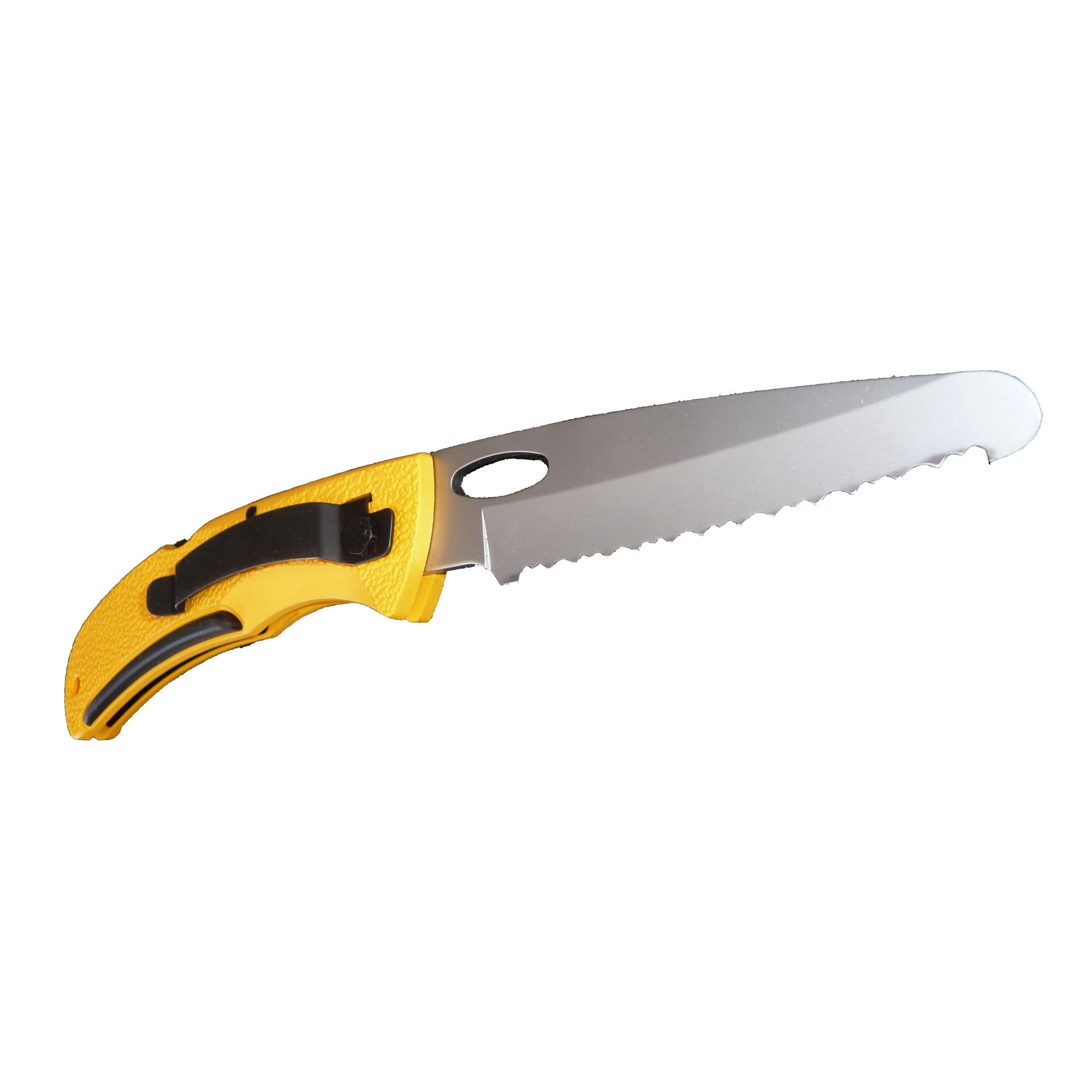 Gerber E-Z Out Safety Rescue Knife 3.51” Fully Serrated, Blunt Tip Blade