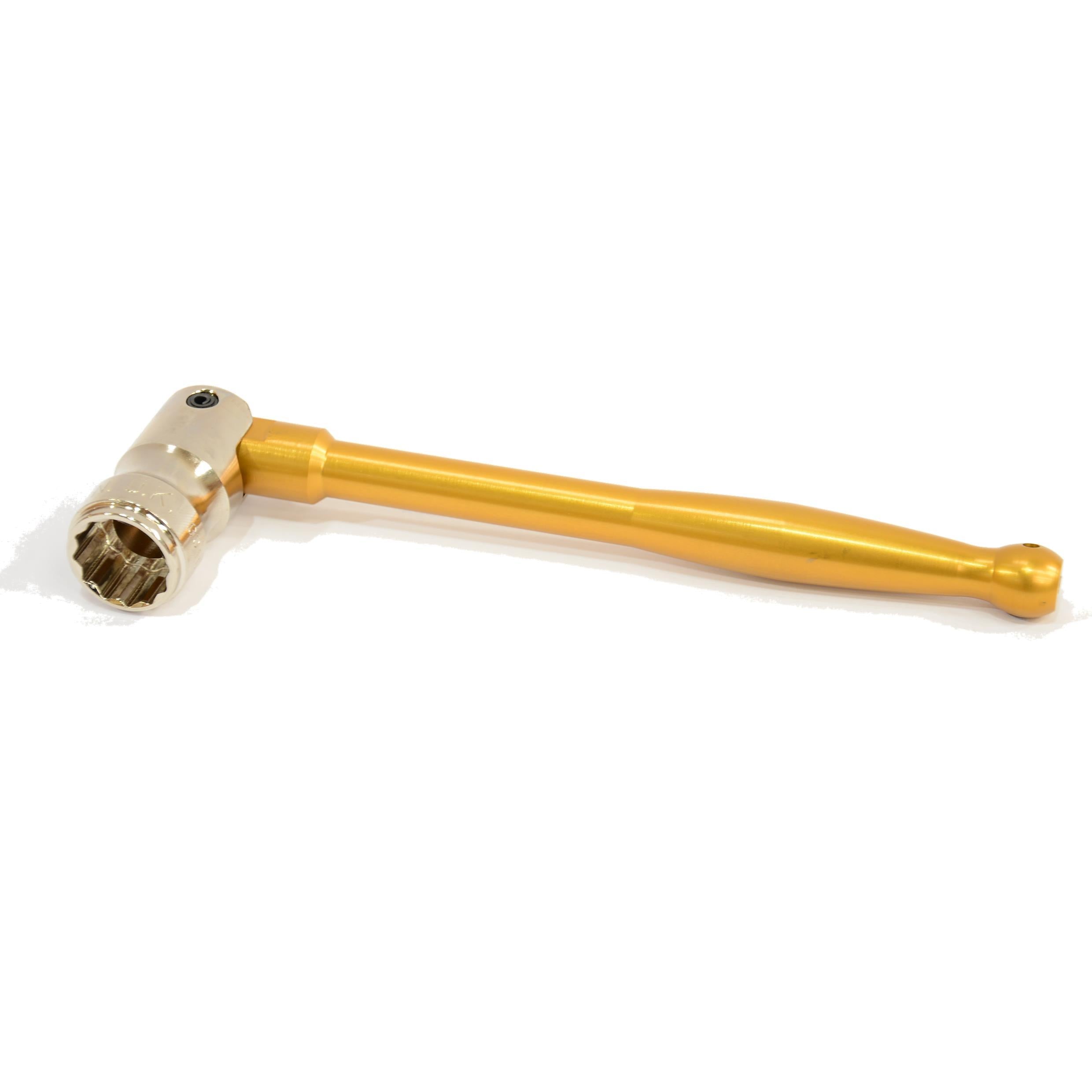 IMN Coloured Whippet Scaffolding Spanner, 7/16" Bi-Hex Steel Pinched ...