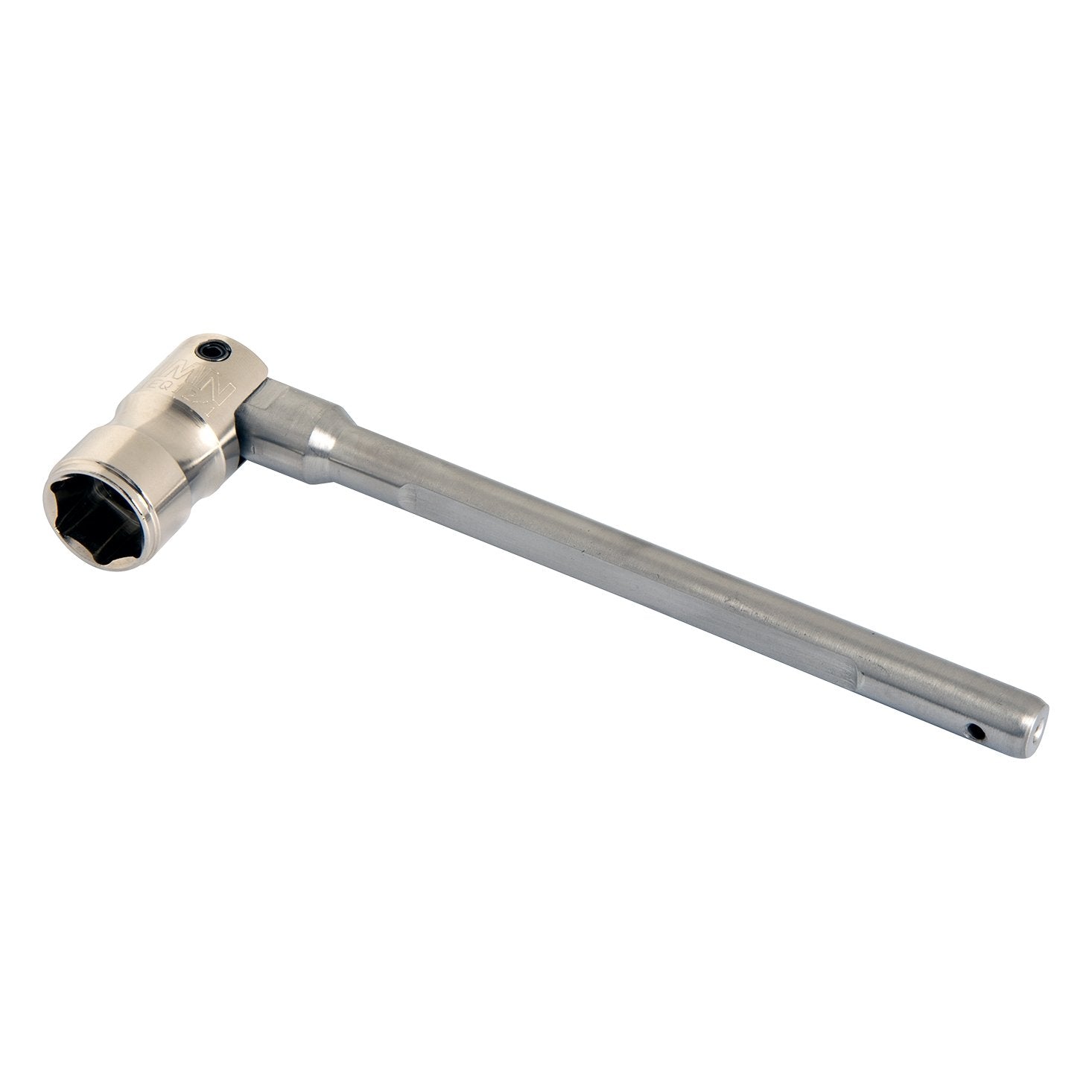 IMN Pinched Steel 7/16" Hex Box Scaffold Spanner with Tether Hole