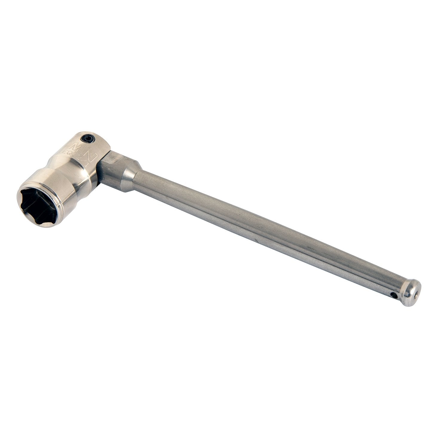 IMN Pinched Steel 7/16" Hex Box Scaffold Spanner with Tether Hole