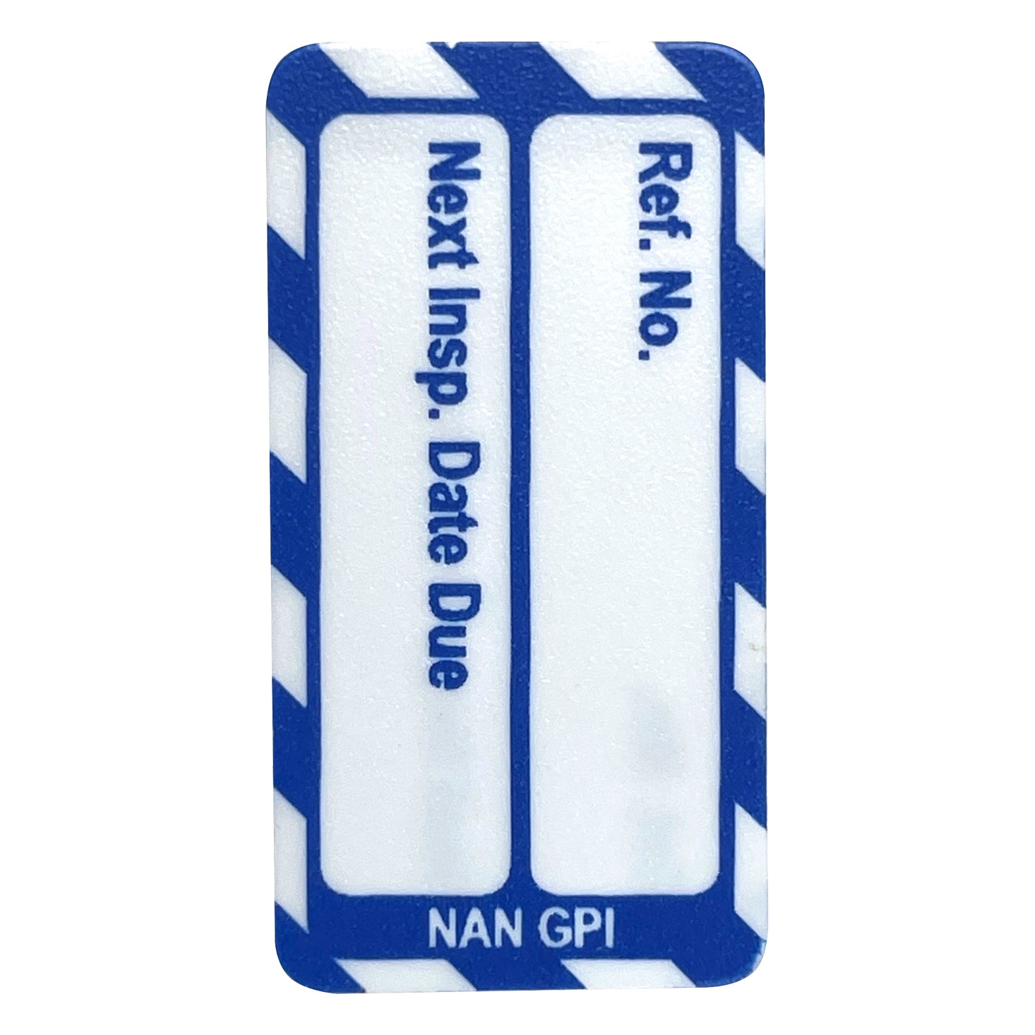 NanoTag Next Inspection Insert - Blue - 10 Pack