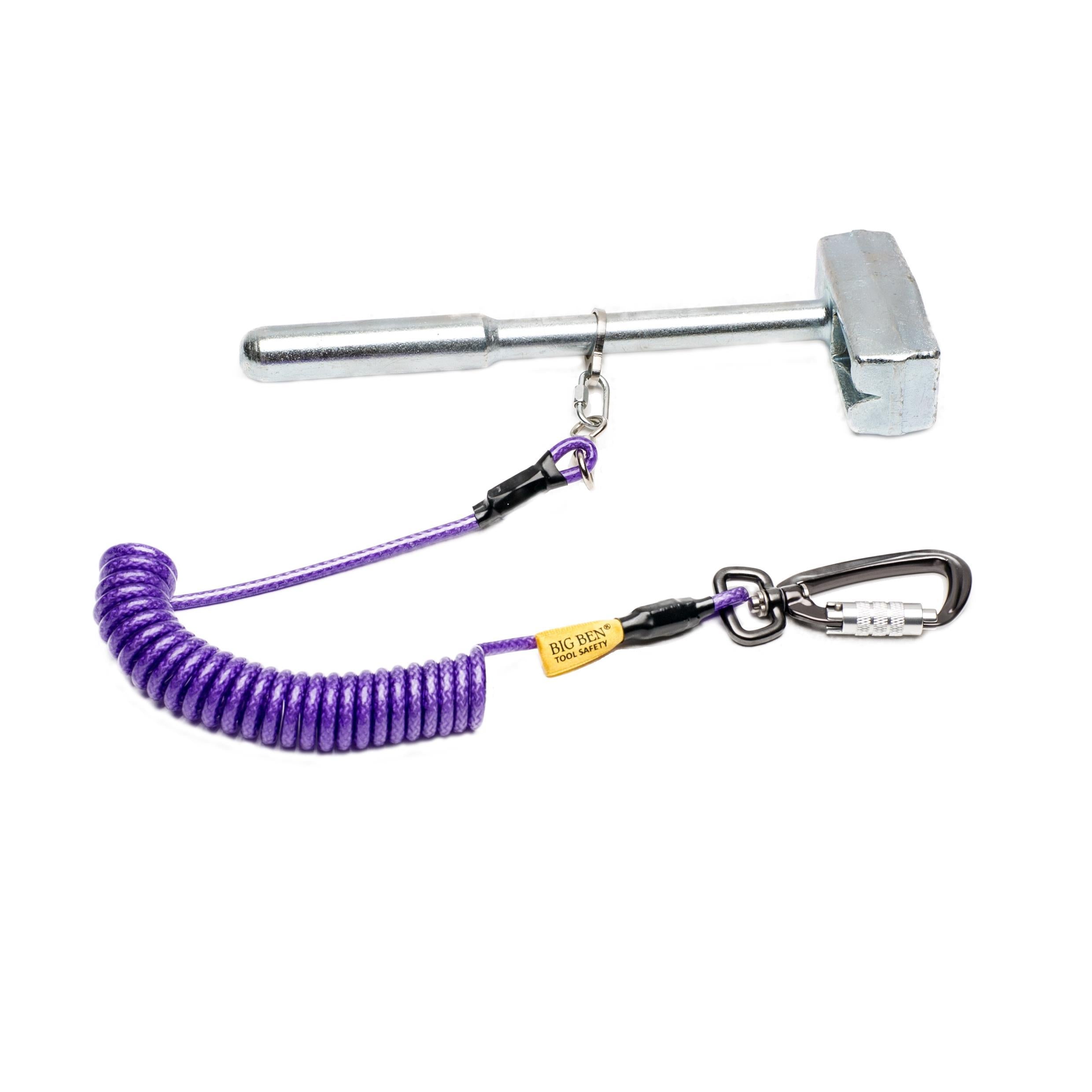 Systems Hammer with Nail Puller – Includes Tool Tether with Swivel Clip